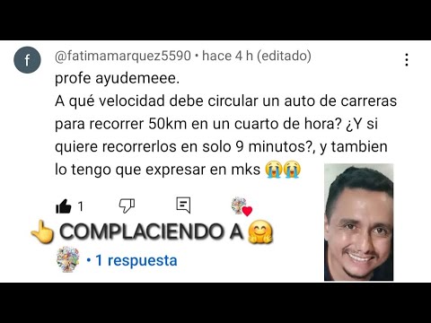 A qué velocidad debe circular un auto de carreras para recorrer 50 km ...