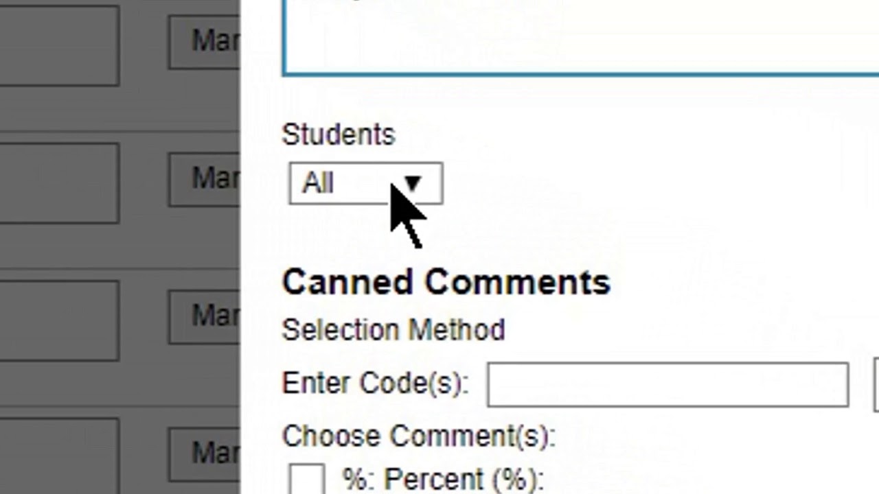 How to Fill Down Elementary Grades in Campus - YouTube
