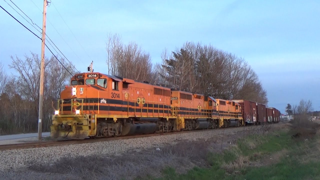 HD QGRY 3014 Leads SLR #393 on 5/6/2022: Poland ME to Paris ME - YouTube