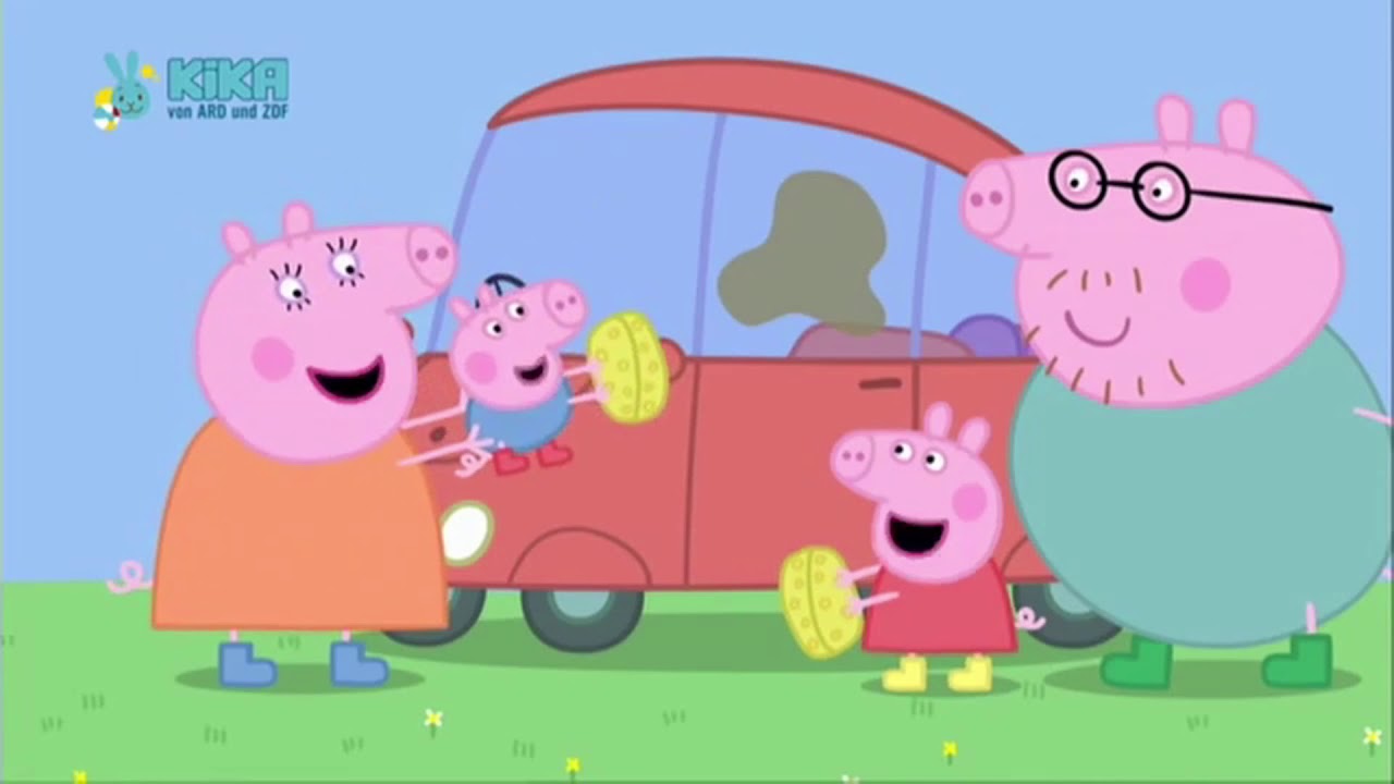 Peppa Schmutz ist ein Pferd am Schmutztag | YTK - YouTube