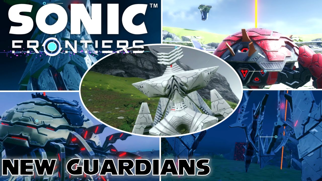 All Guardians (The Final Horizon) ★ Sonic Frontiers | All Bosses - YouTube