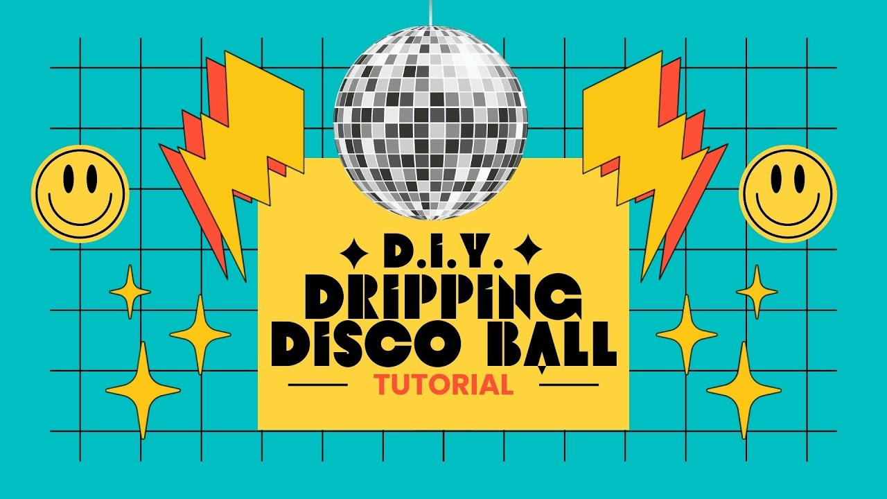 D.I.Y. Dripping Disco Ball Tutorial | Sachem Public Library - YouTube