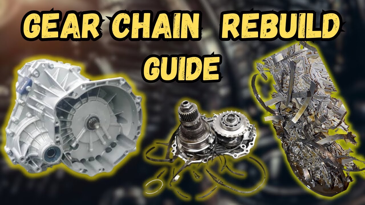 CVT Transmission Gear Chain Failure, Fixing a Broken Gear Chain - YouTube