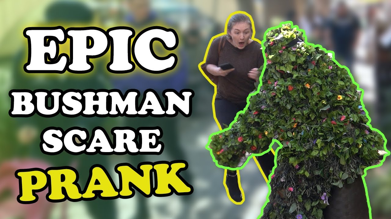 Best Halloween Costume October 2020 - BUSHMAN SCARE PRANK - YouTube