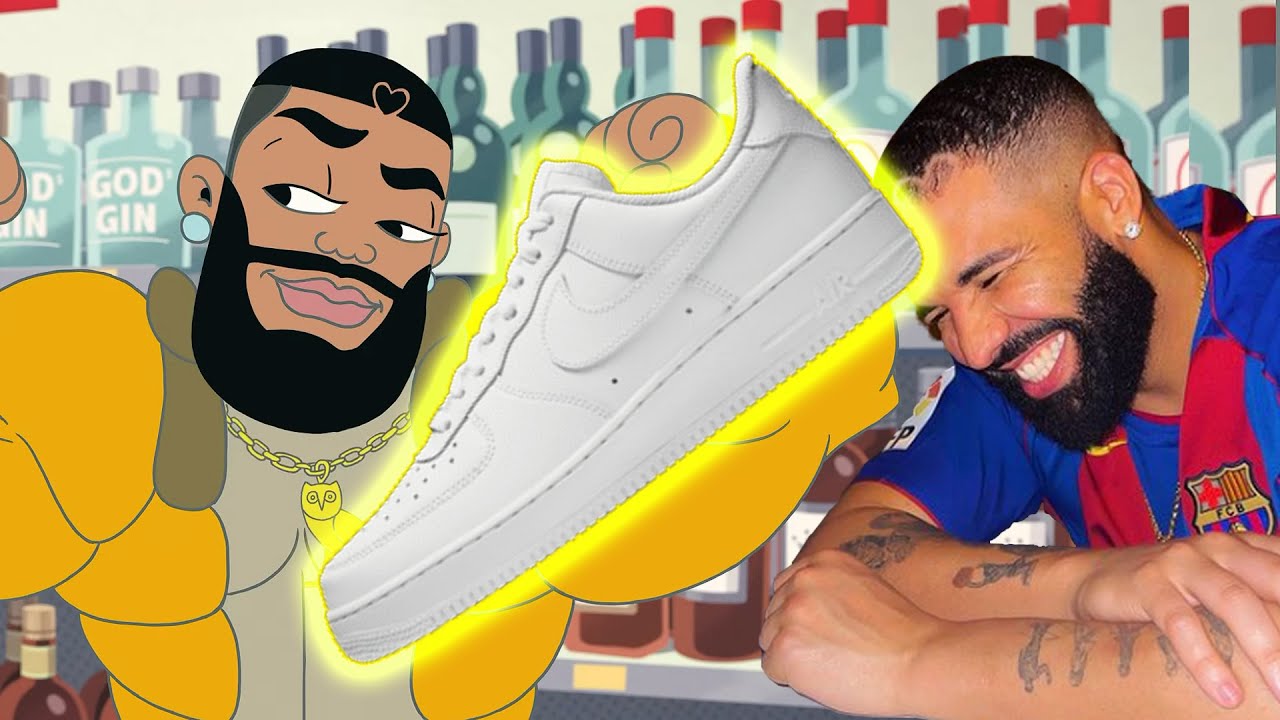Custom CLB Air Force 1s (Ft. Drake) - YouTube