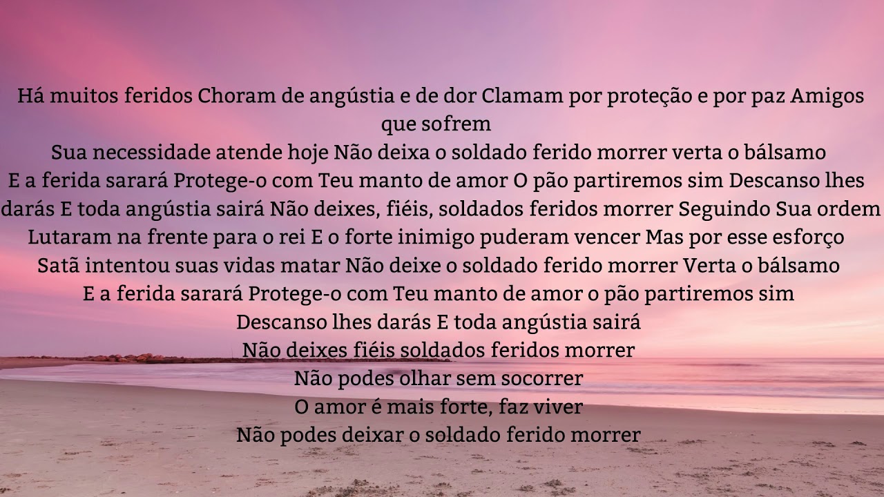 Louvor Soldado Ferido - YouTube