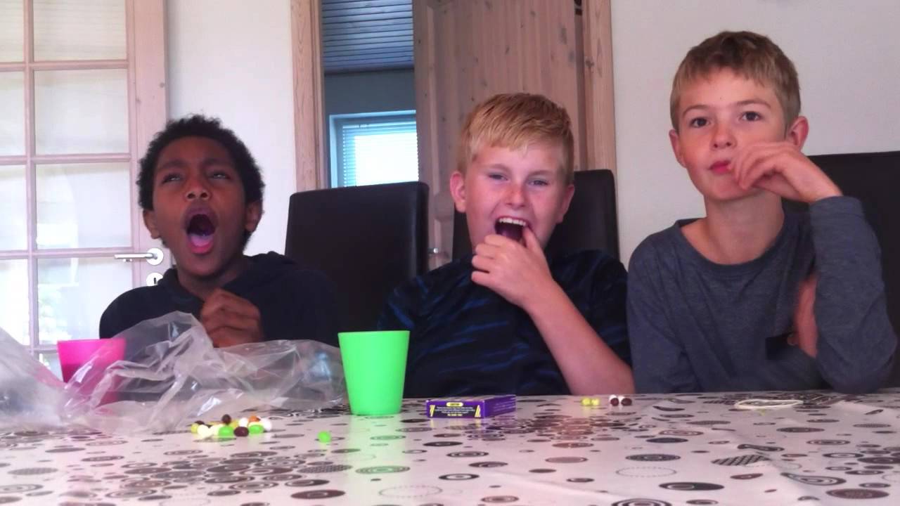 Jelly beans Challenge V. Mads,Viktor Og Andreas - YouTube