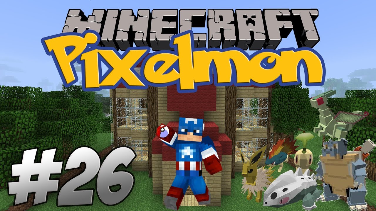 Minecraft Pixelmon (Season 1) - Part 26 - From Eevee To Jolteon [HD ...