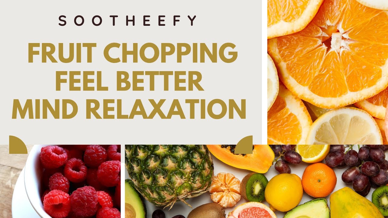 Satisfying Fruits Cutting | ASMR Visuals | Mind and Nerve Relaxation ...