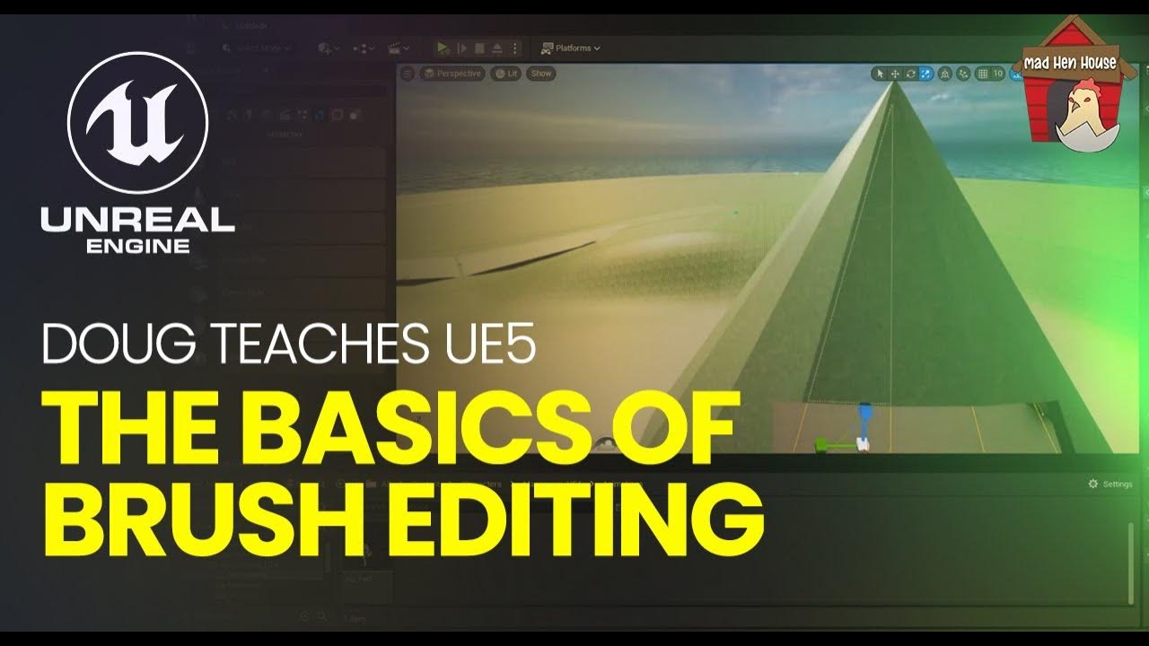 Doug Teaches Ue5 - Brush Editing Basics - YouTube