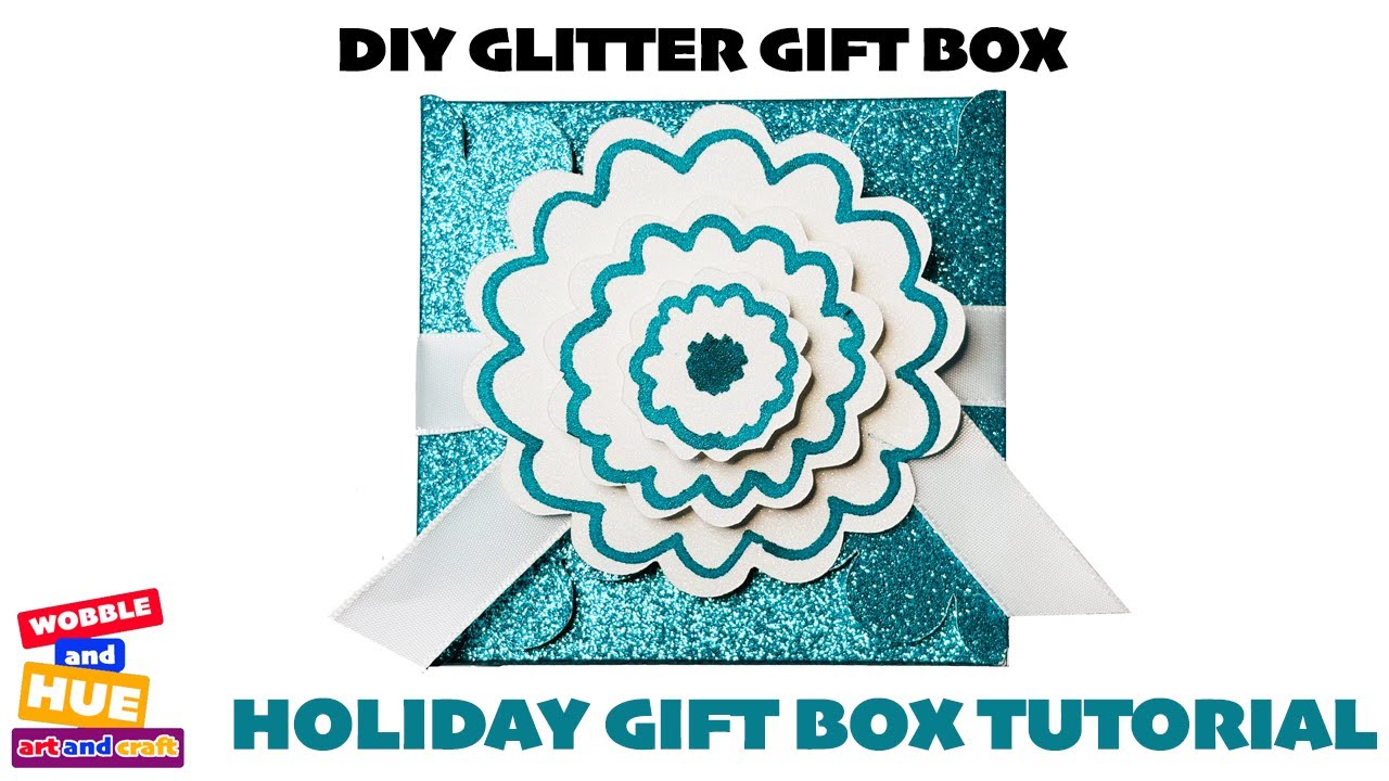 DIY Handmade Gift Box Tutorial: Easy Holiday Gift Packaging Idea - YouTube