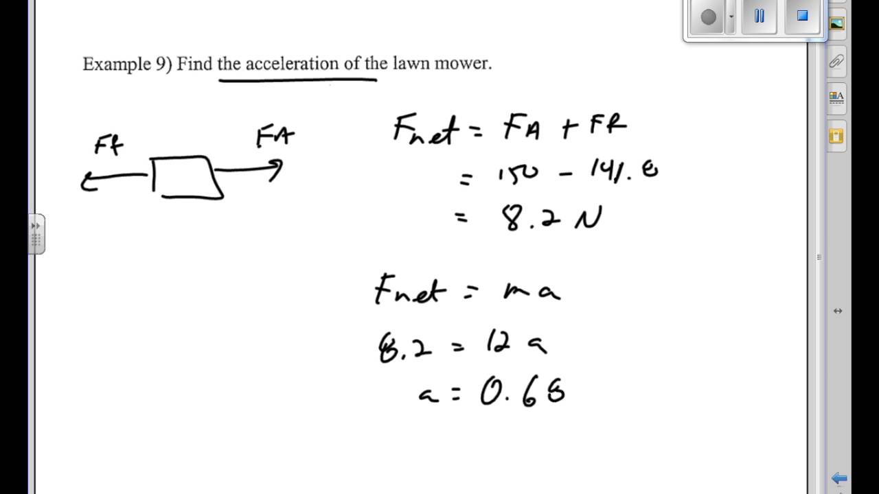 friction textbook examples - YouTube
