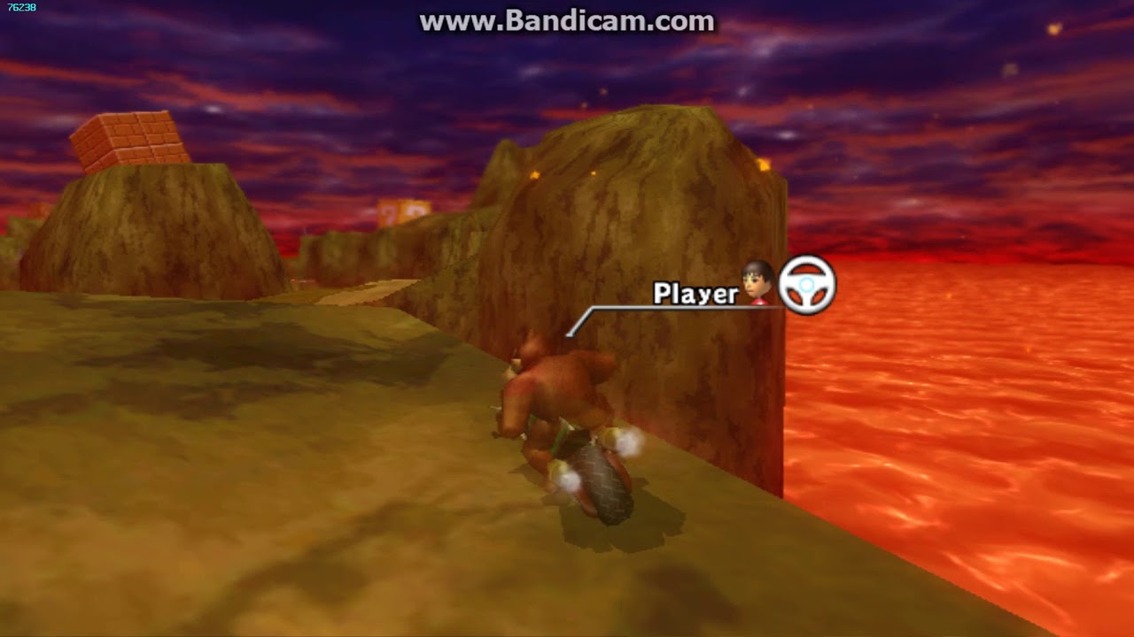 Mario Kart Wii: Grumble Volcano in 52.813 seconds - YouTube