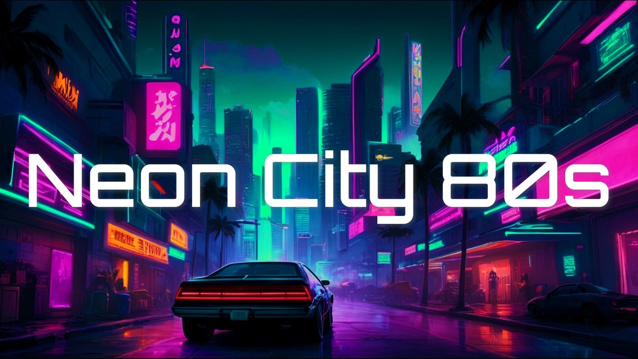 Neon City Retrowave Synthwave 80s Mix | Synthwave Radio | Cyberpunk ...