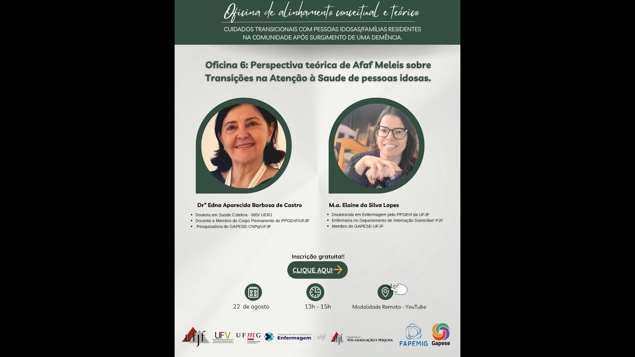 Teoria das transições de Afaf Meleis: cuidado à pessoa idosa na Atenção ...