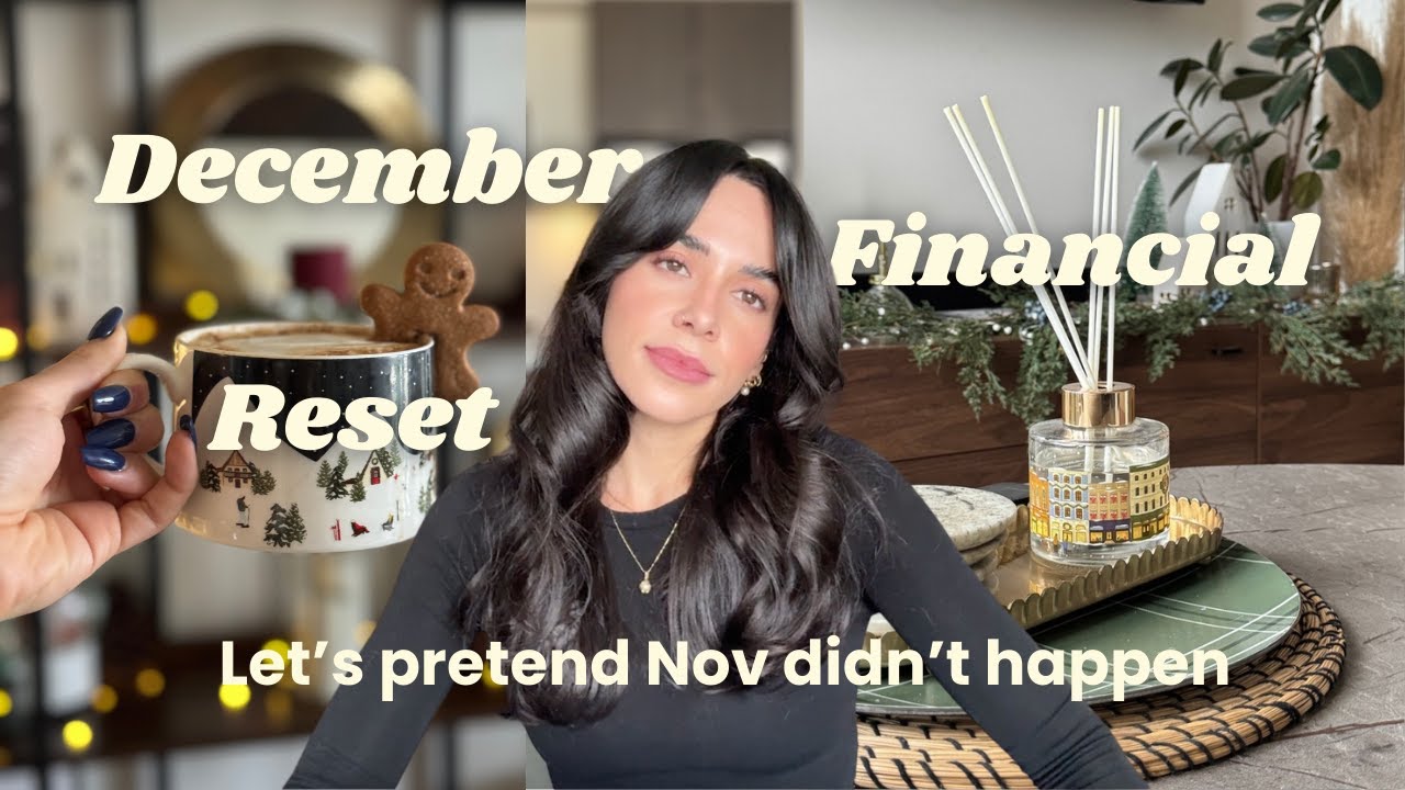 FINANCIAL RESET 💸 December budget, out of control spending, my plan ...