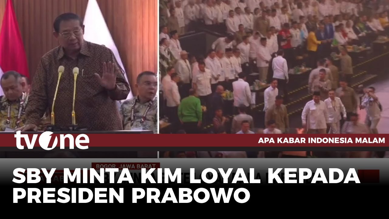 Pesan SBY untuk Elite Partai KIM Plus agar Selalu Loyal kepada Presiden ...