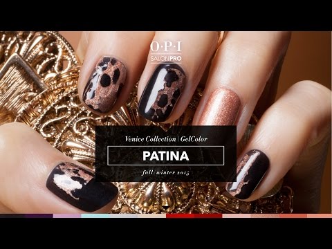 OPI GelColor Tutorial | Venice Collection | Patina