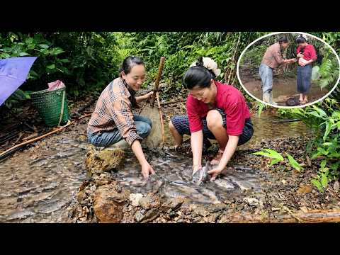 The two sisters caught a lot of fish and provided enough nutrients for their pregnancies.