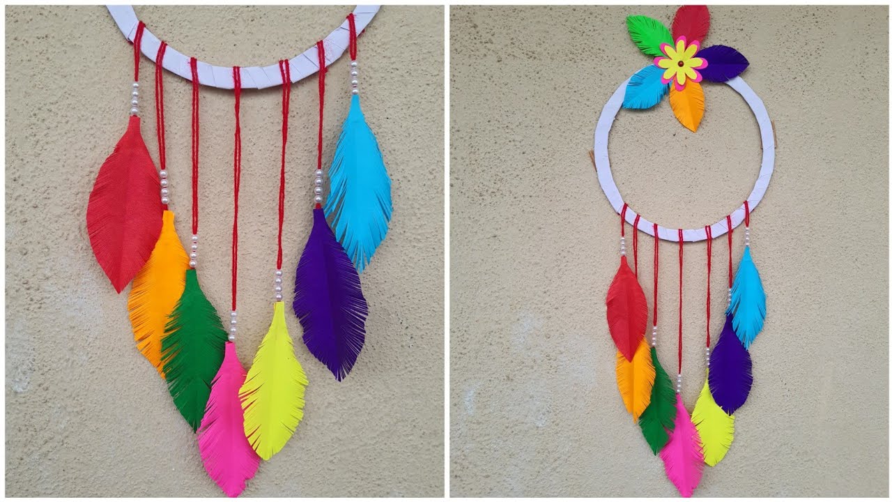 DIY Handmade Paper Wall hanging |Amazing Wall Hanging | Paper Craft ...