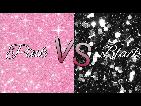 Pink🩷VS Black🖤 for girls🥰 Black🖤VS Pink🩷 for girls - YouTube
