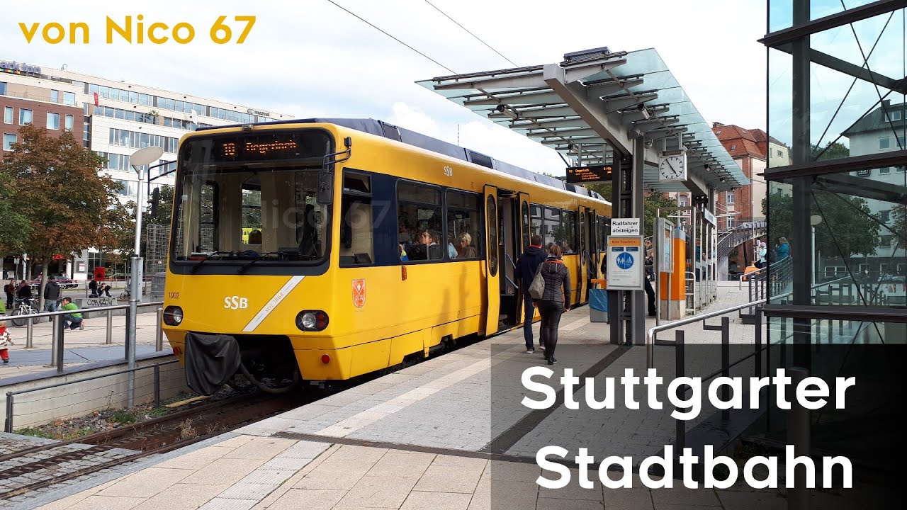 Le Métro Léger de Stuttgart / Die Stuttgarter Stadtbahn - YouTube