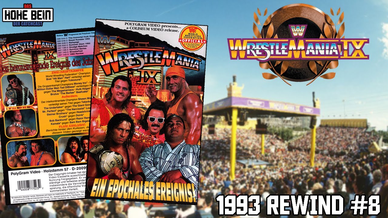 1993 Rewind #8 | WWF WrestleMania 9 LIVE-REVIEW - YouTube