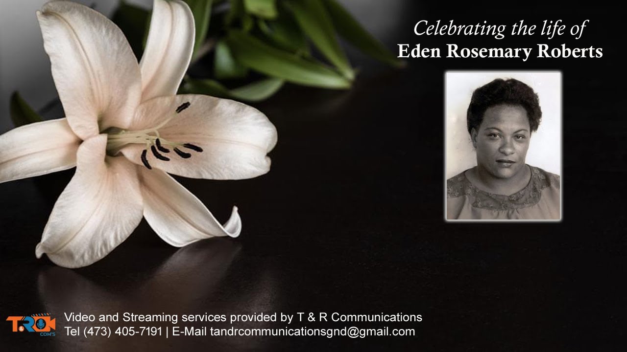 Celebrating the life of Eden Rosemary Roberts - YouTube
