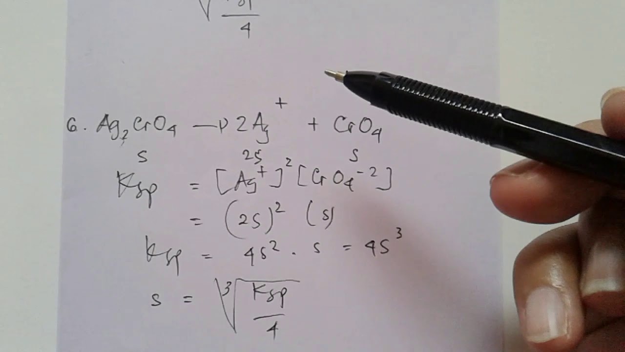Cara Mudah Mengerti Hasil Kali Kelarutan (KSP) - YouTube