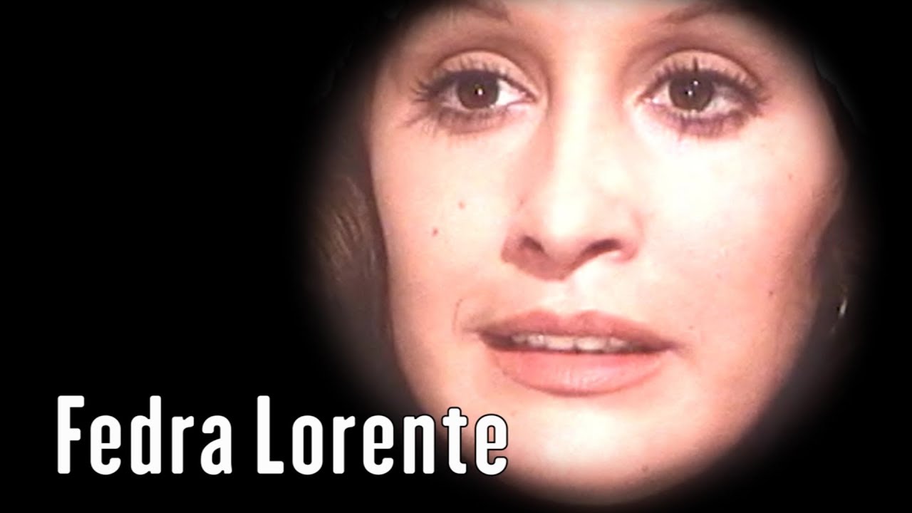 Grandes figuras del cine español : Fedra Lorente - YouTube