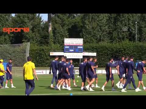 FENERBAHÇE'NİN İSVİÇRE KAMPINDAKİ İLK ANTRENMANI