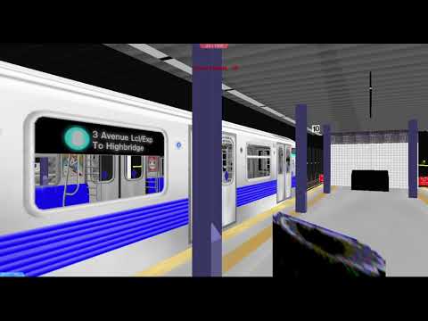 [OpenBVE Quickie] Highbridge R62B 2.0 8 Train Leaving Flushing Avenue - YouTube