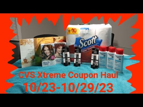 10/23-10/29/22*CVS Xtreme Coupon Haul*CVS playing new games?*Turning 23 ...