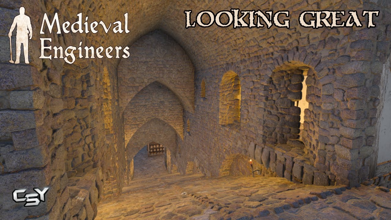 30 | Finishing The Warehouse Access Ramp | Medieval Engineers Community ...