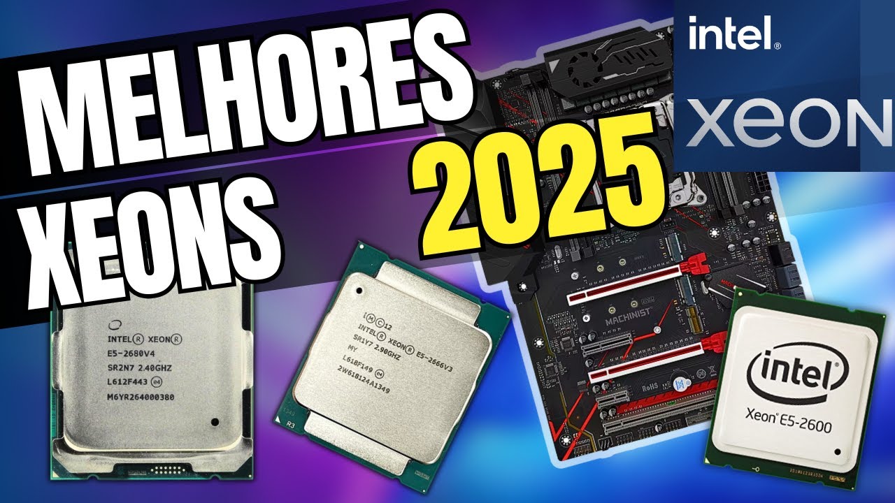 MELHORES KIT XEON PRA PC GAMER JOGOS E PRA PRODUTIVIDADE EM 2025 - YouTube