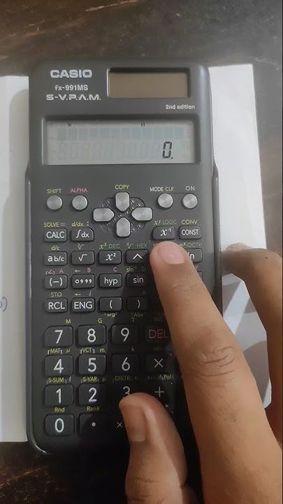 Finding log of any base using calculator casio fx-991Ms - YouTube
