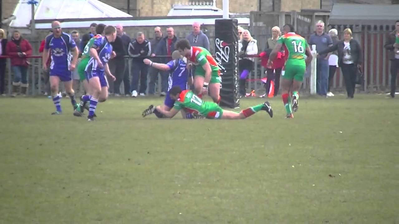 Siddal ARLFC v Keighley Cougars 7th April 2013 Challenge Cup round 3 ...