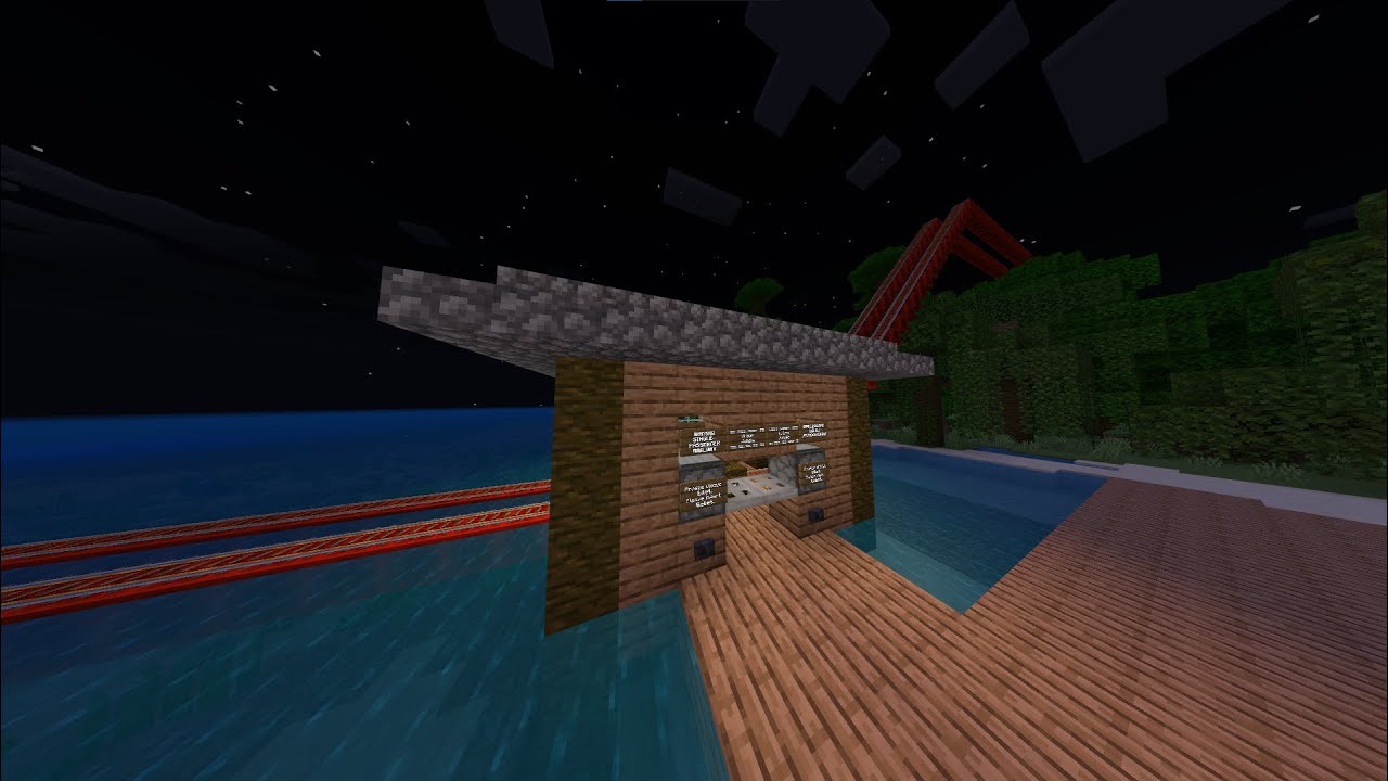 Urban Jungle - stacja metra w Minecraft - YouTube