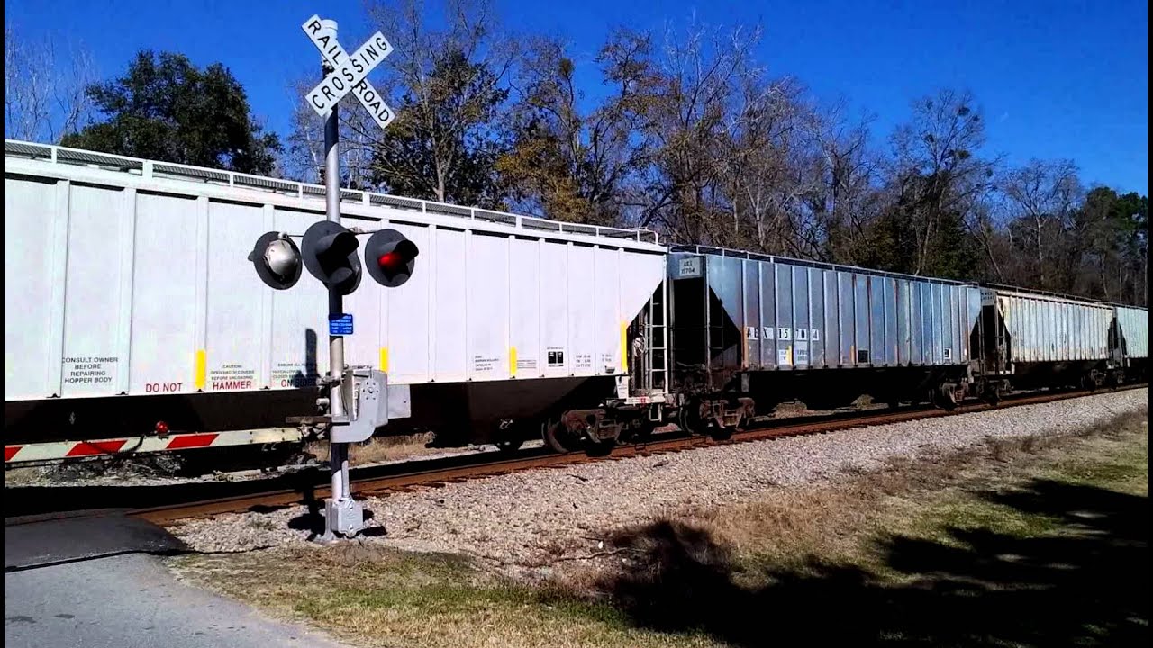 Passing train - YouTube