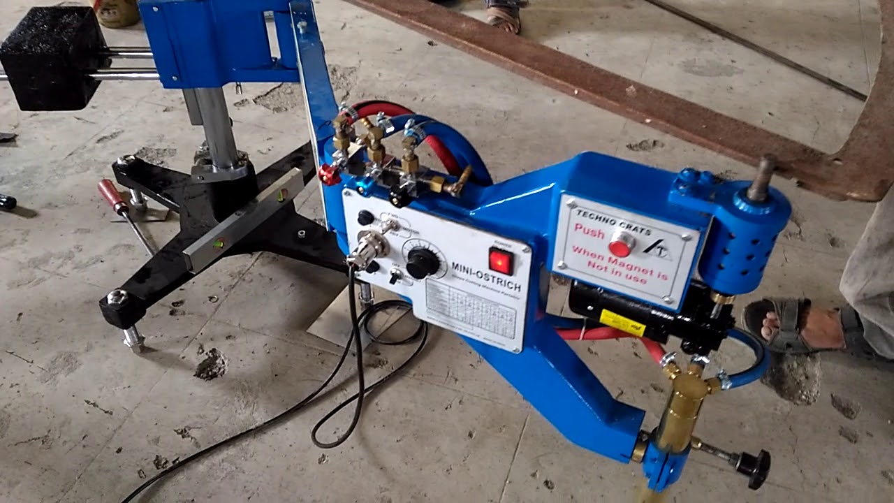 2000 mm Template cutting with Portable Profile Cutting machine ...