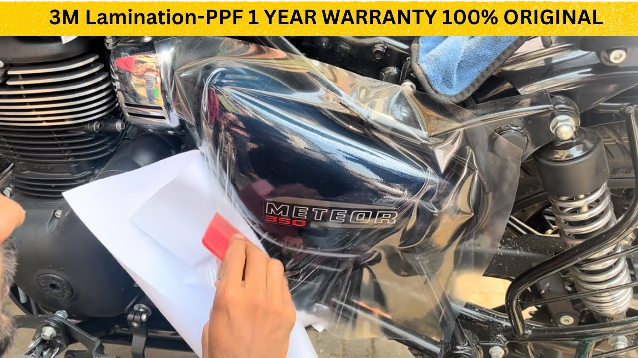 Meteor 350 3M Lamination-PPF | Meteor 350 Modifications | Karol Bagh ...