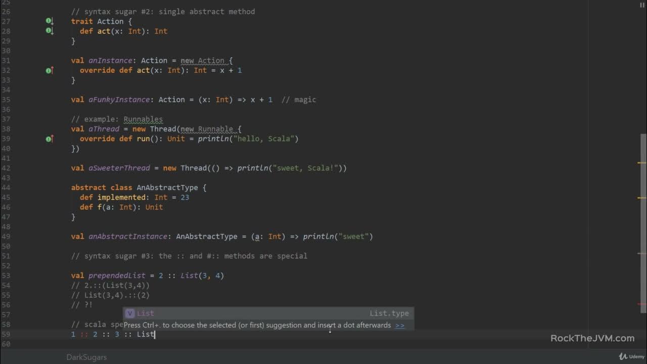 Dark Syntax Sugar - Advance Scala and functional Programming # 3 - YouTube