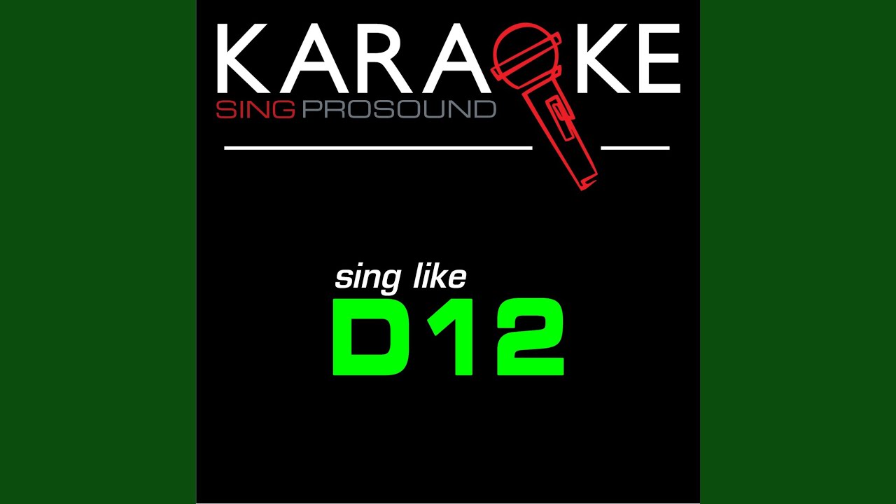 My Band (In the Style of D12) (Karaoke with Background Vocal) - YouTube