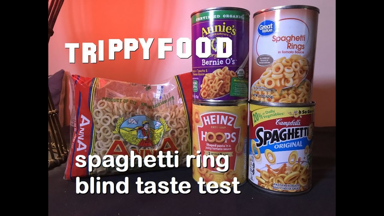 spaghetti ring blind taste test (ft. Matt Zion of Wreckless Eating ...