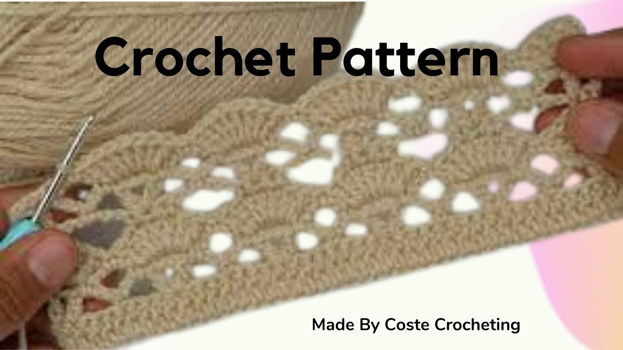 How To Make Beautiful Crochet Model || A Very New Crocheted Pattern ...