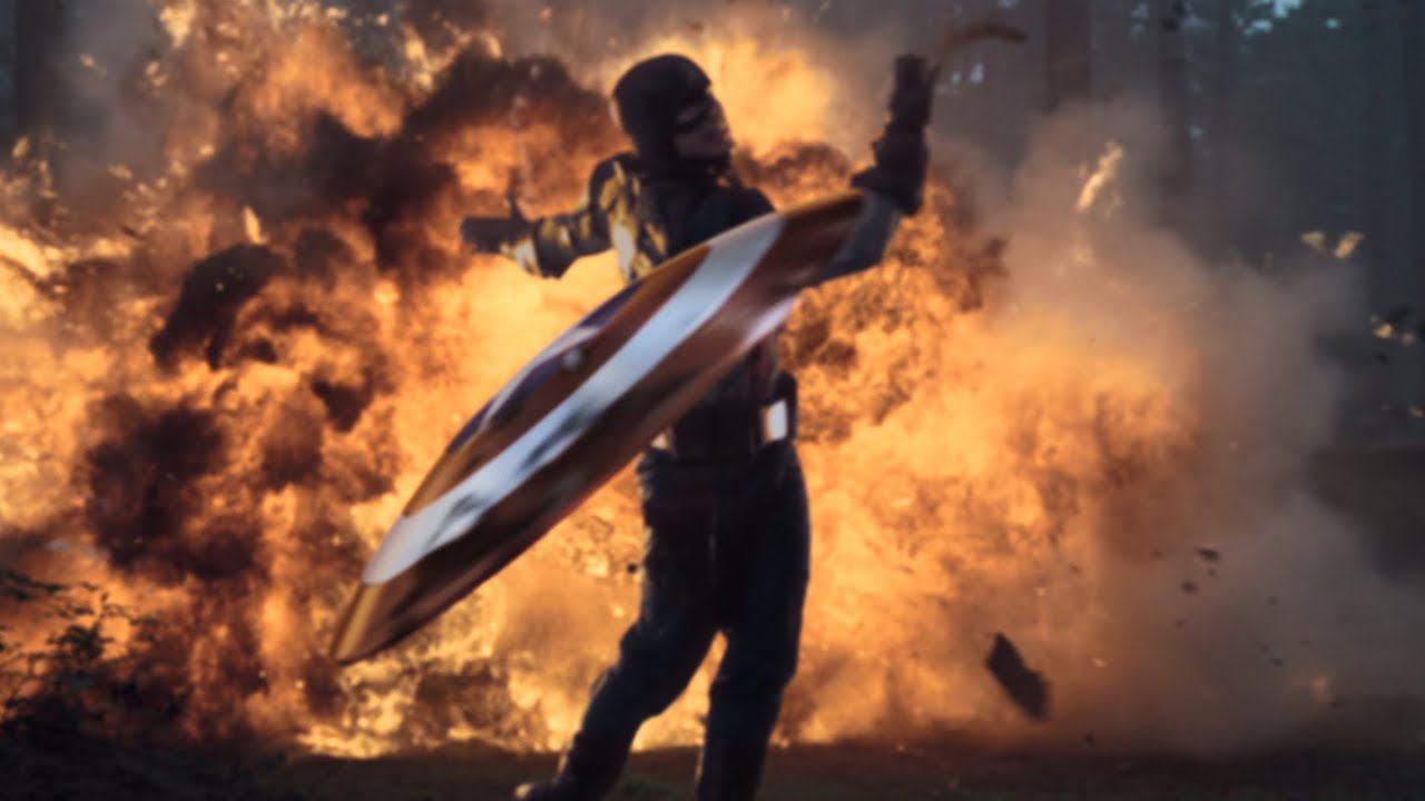 Captain America Shield Throwing Compilation 4K (Including Avengers ...