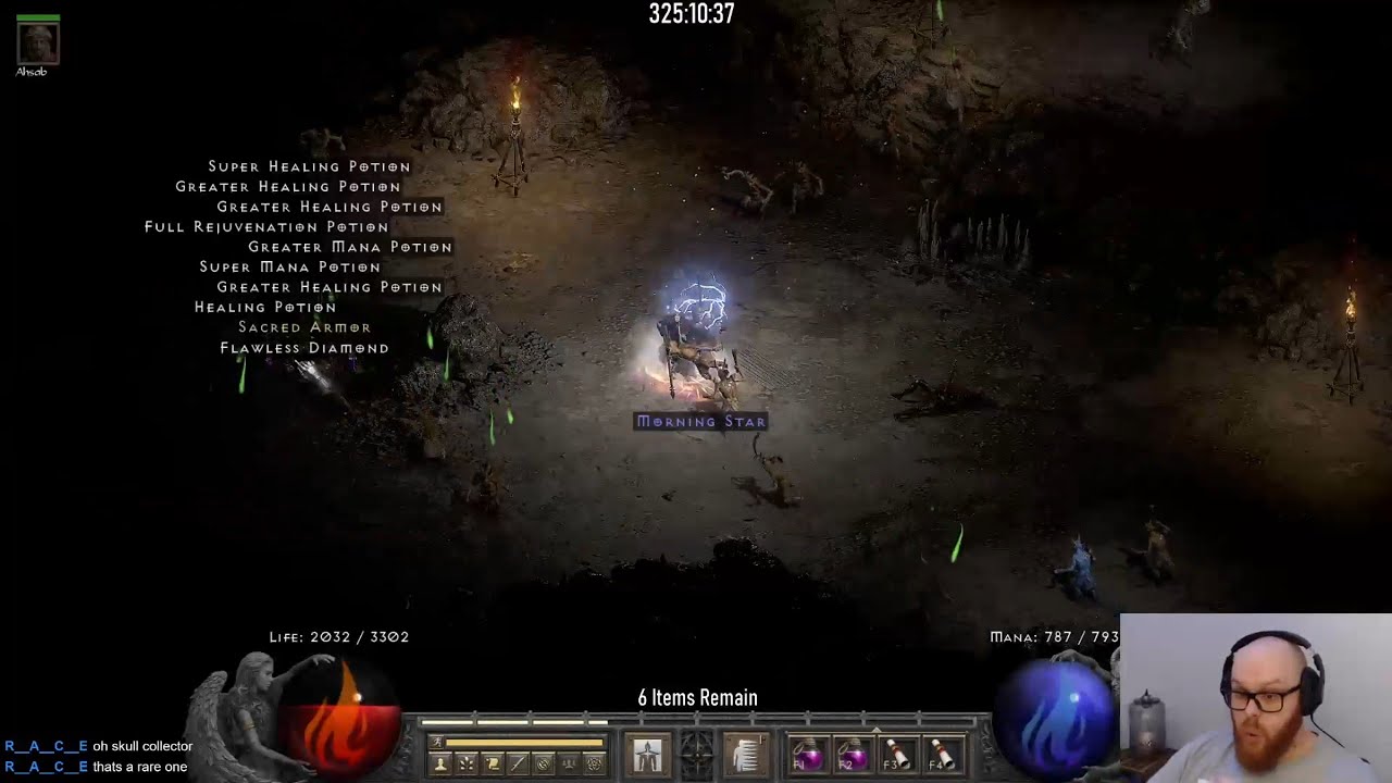 D2R Solo Self Found Holy Grail - Unique Sacred Armor #3 day35 - YouTube
