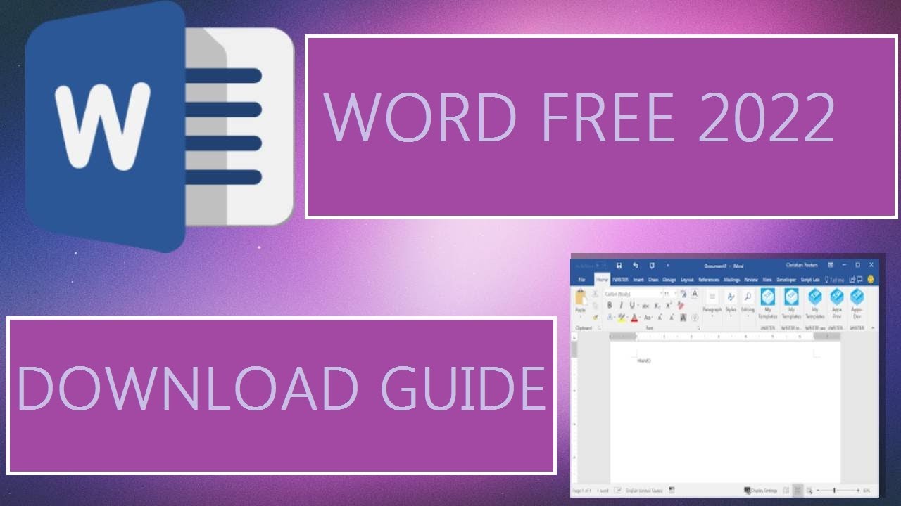 How to Download and Install Microsoft Word 2022 FREE | LIFE TIME USE ...