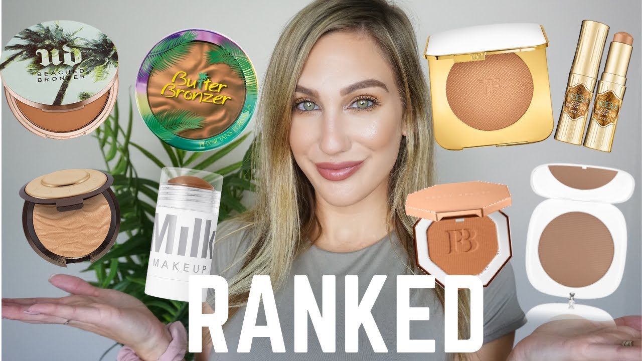 RANKING ALL MY BRONZERS FROM WORST TO BEST - YouTube