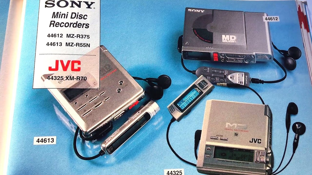 Catalog 2000 MiniDisc Recorder CD Player Walkman MD Sony JVC Pioneer ...